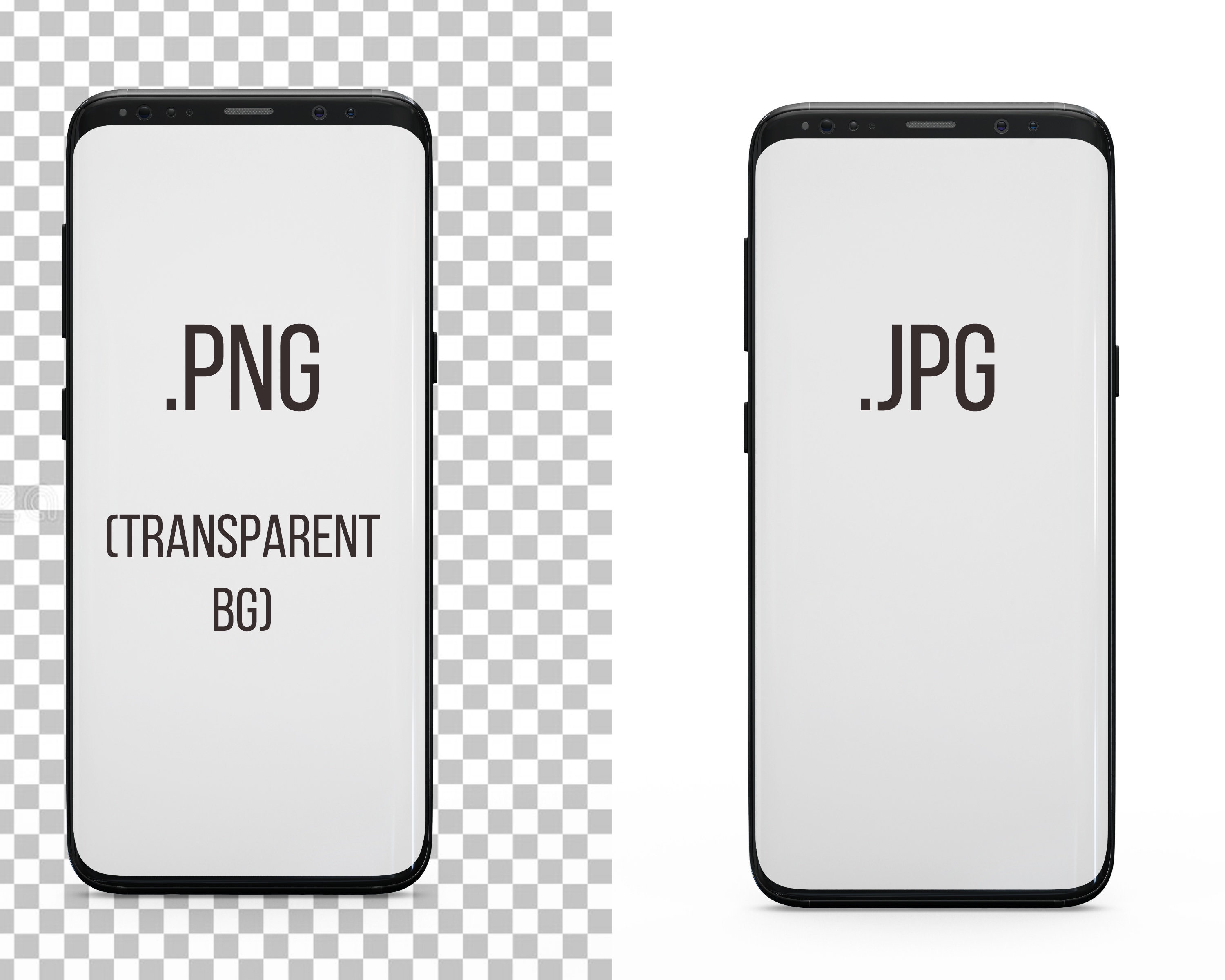 Cellphone Mock up Android Phone Mock up Transparent - Etsy