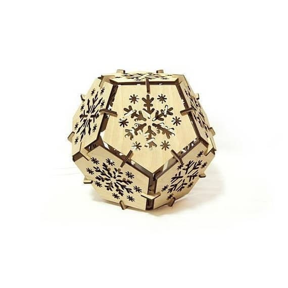 Snowflake Night Light SVG Laser Cut File - Etsy