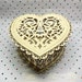 Heart Box Laser Cut File SVG and Other - Valentine Day Box Heart Shape ...