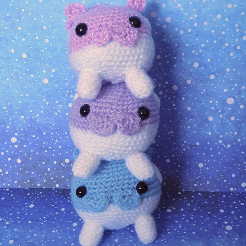 Spheal Amigurumi Crochet Pattern - PDF File - Pokemon Inspired Tutorial ...