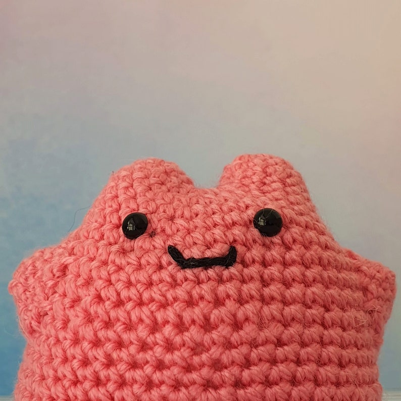 Ditto Squish Amigurumi Crochet Pattern PDF File Pokemon - Etsy