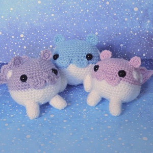 Spheal Amigurumi Crochet Pattern - PDF File - Pokemon Inspired Tutorial ...