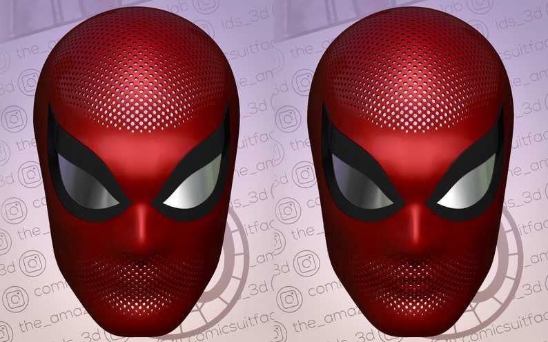 Alex Ross Spider-man - 3D FILES ONLY - Faceshell and Lenses - Etsy