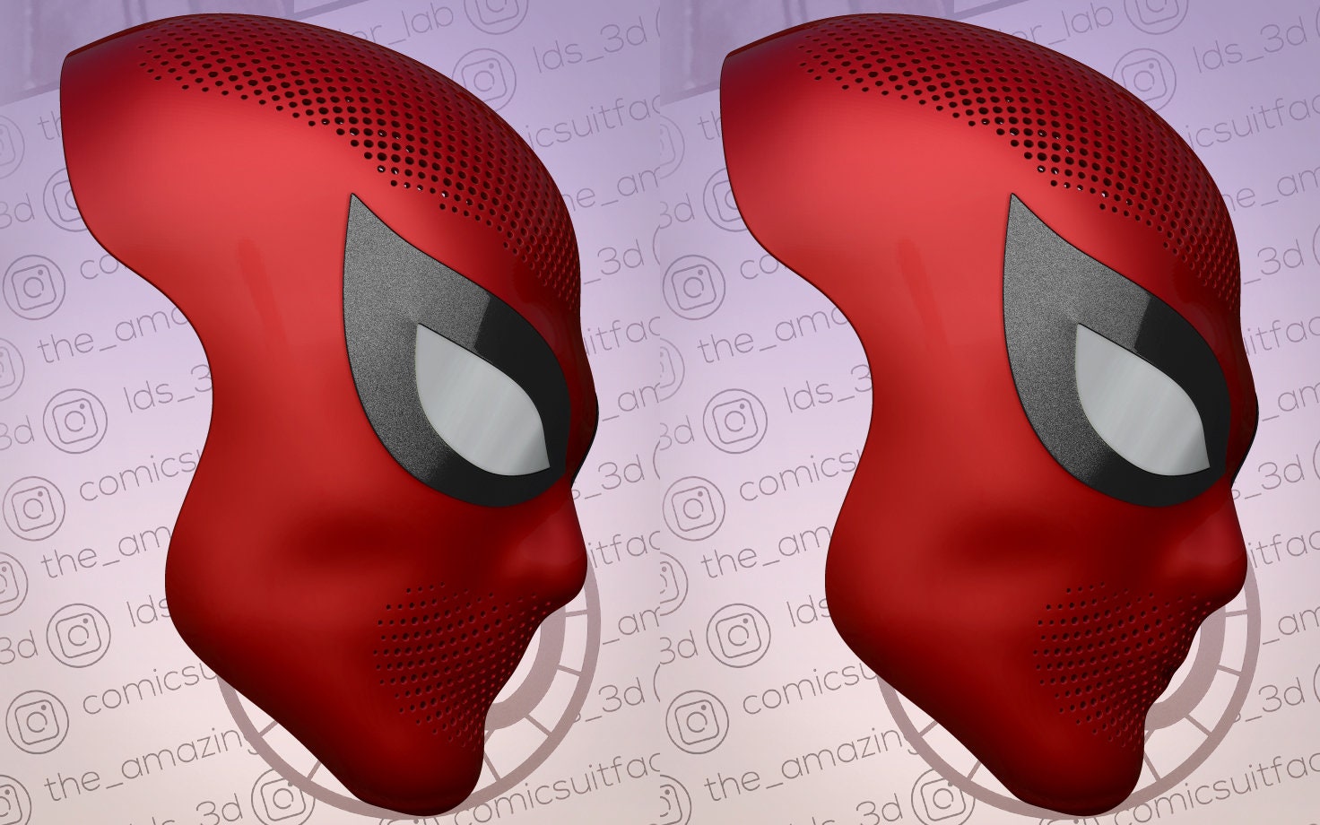 Alex Ross Spider-man - 3D FILES ONLY - Faceshell and Lenses - Etsy Ireland