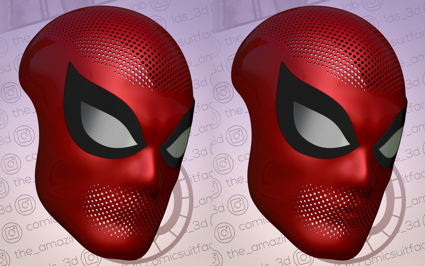Alex Ross Spider-man - 3D FILES ONLY - Faceshell and Lenses - Etsy