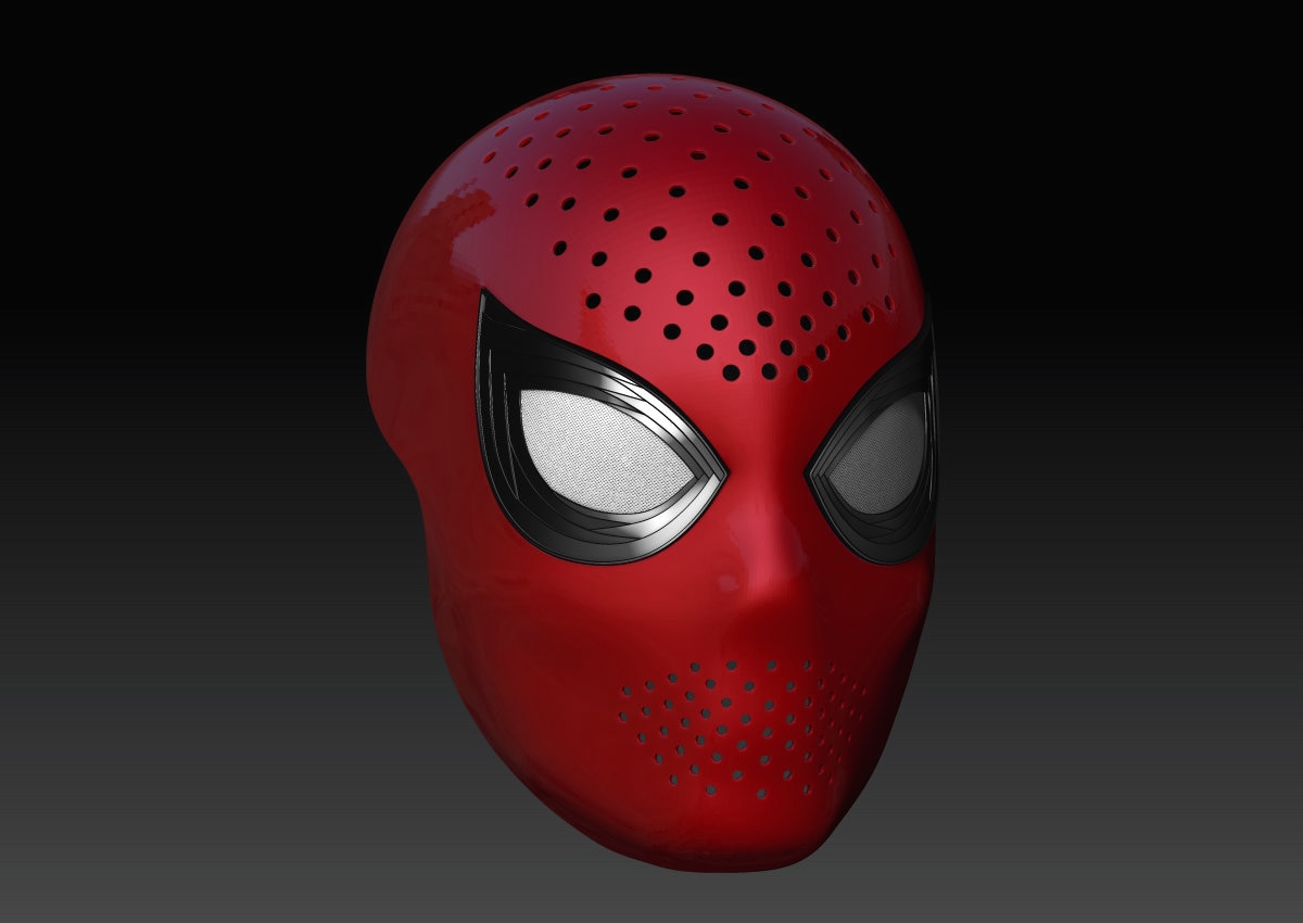 MCU Spider-man - 3D FILES ONLY - Faceshell and Lenses - Etsy