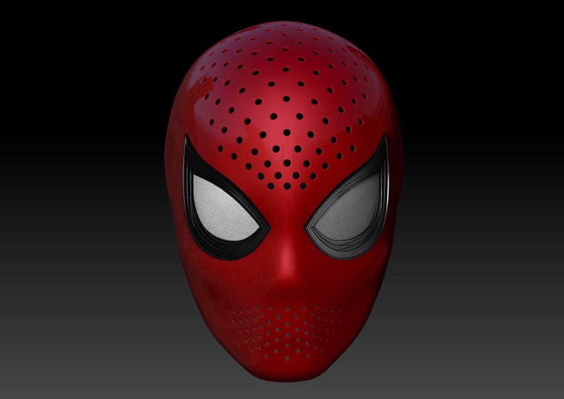 MCU Spider-man - 3D FILES ONLY - Faceshell and Lenses - Etsy