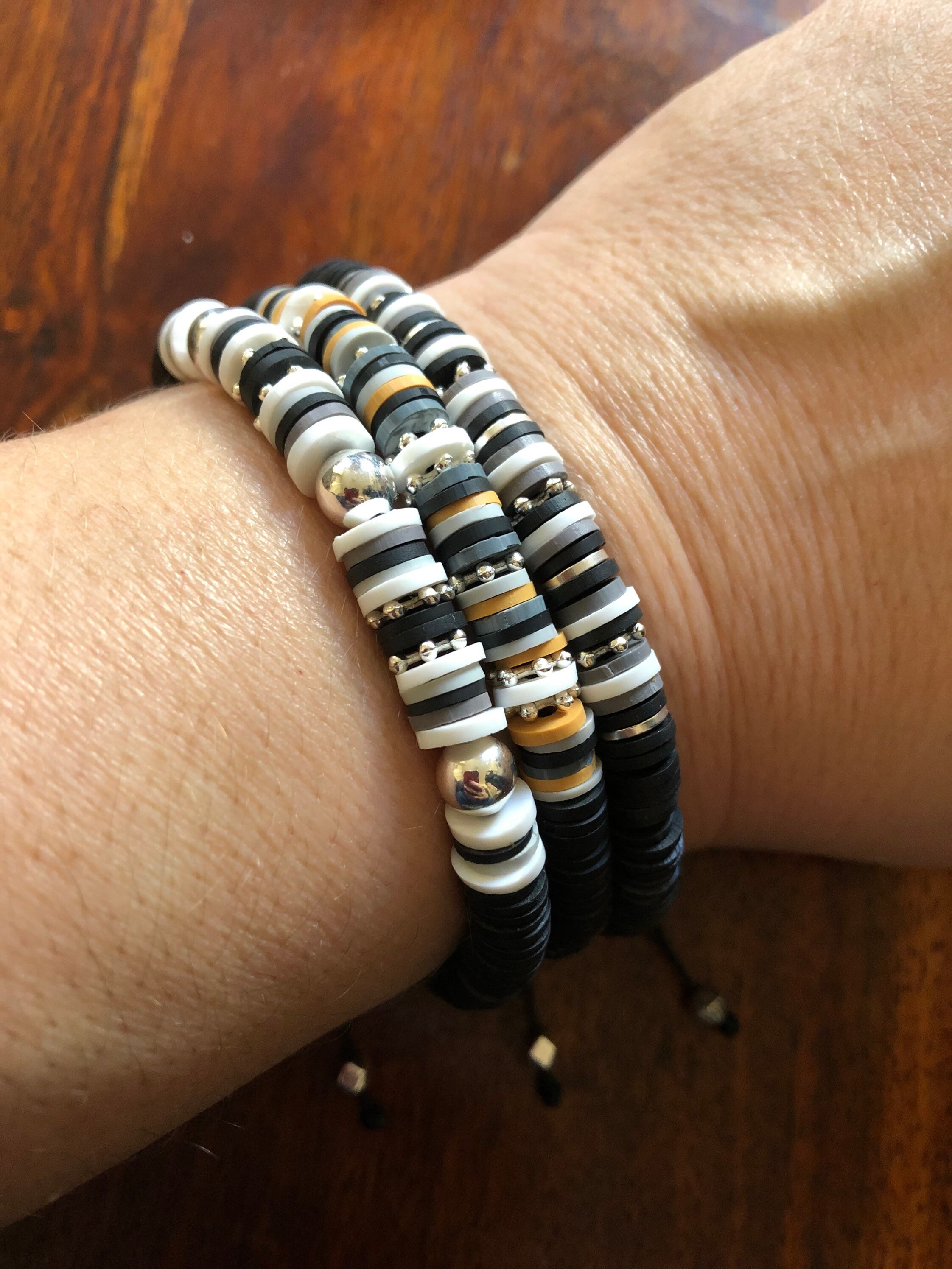 Surfer bracelet 3 styles of your choice | Etsy