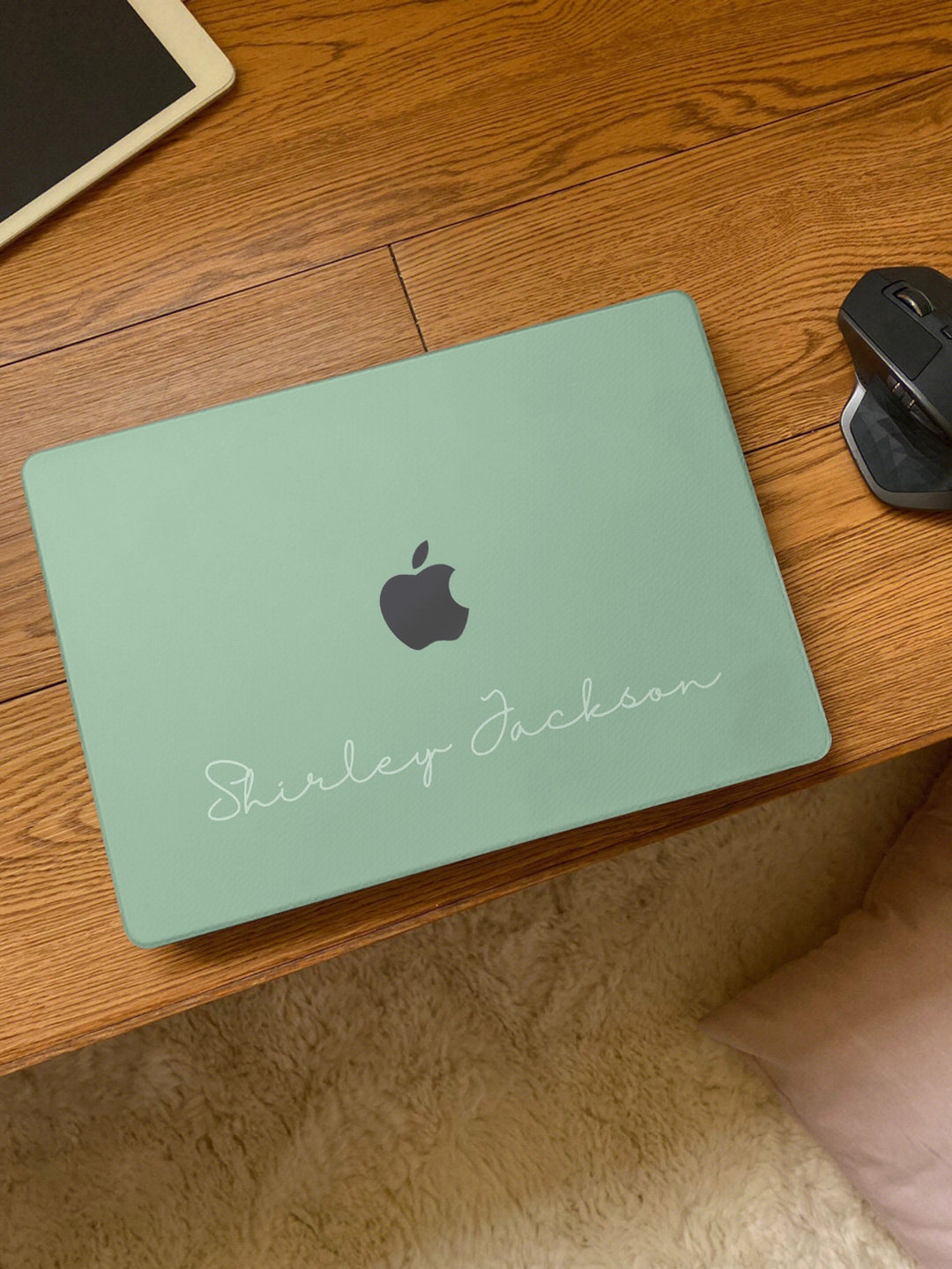 Green Pastel Personalized MacBook Cases Custom Hard Cover for - Etsy