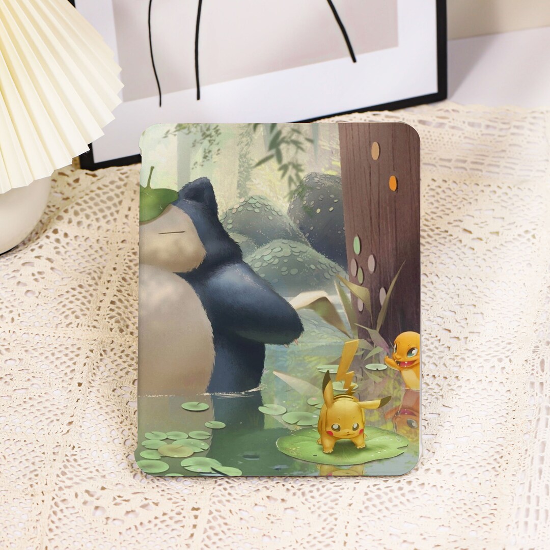 Capybara Pikachu Cariooon Ipad Case With Pencil Holder Ipad - Etsy