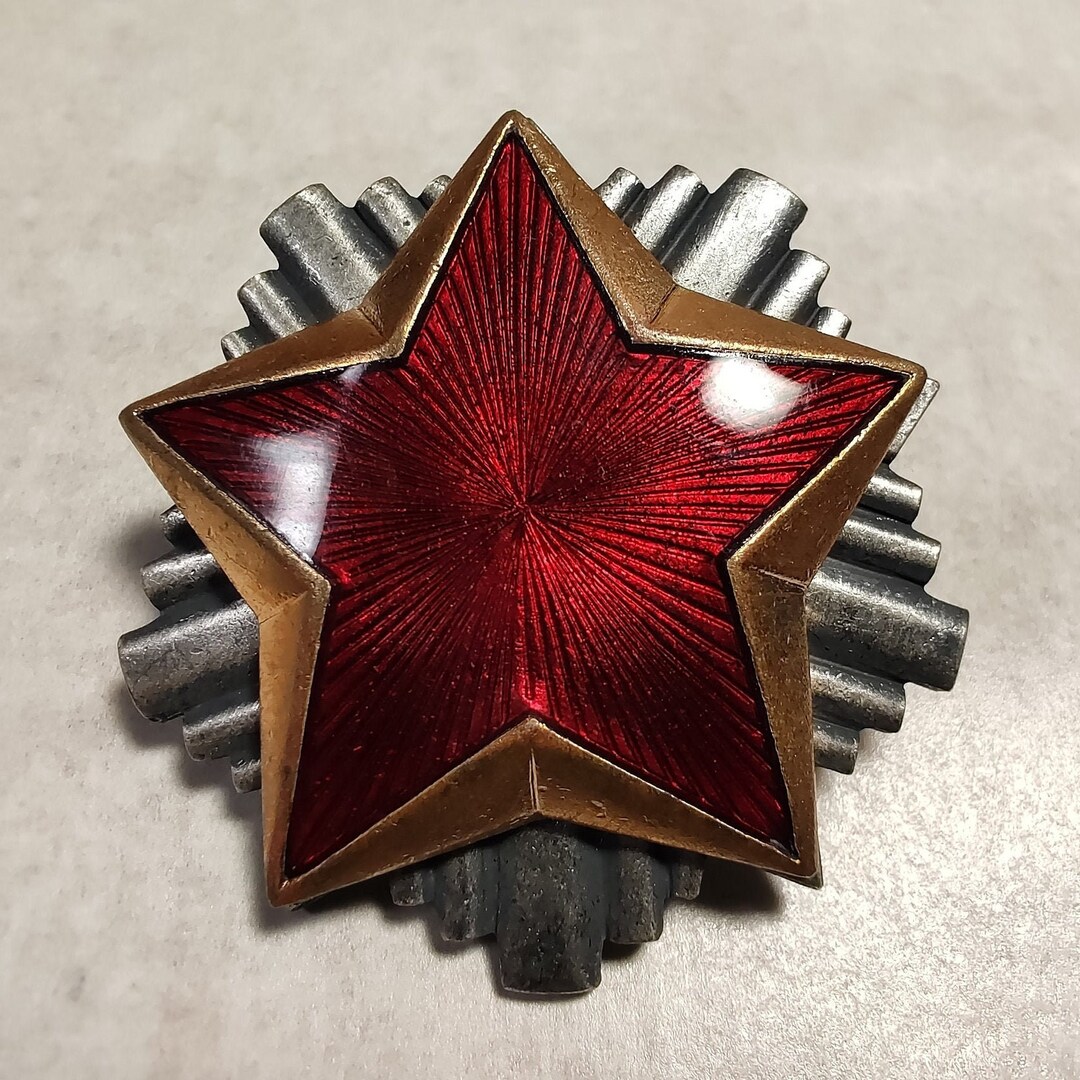 Tito's Red Star Badge - Yugoslavian Army JNA Pin - Etsy