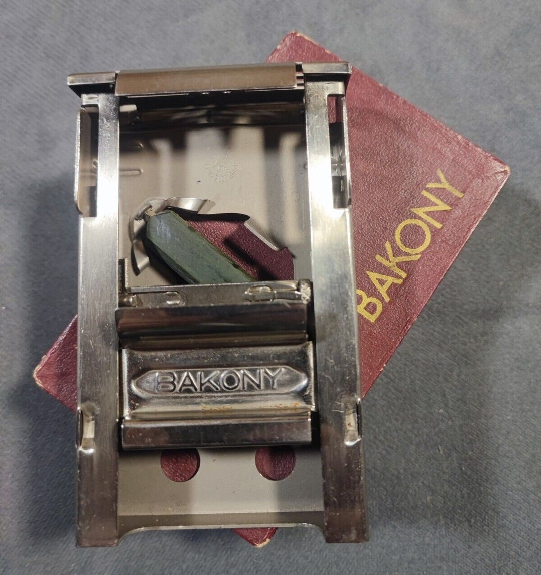 Vintage Bakony Razor Blade Sharpener - 1960s - Etsy