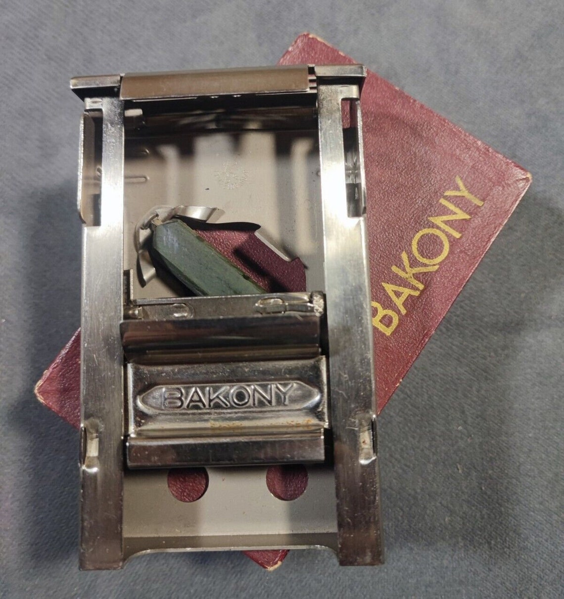 Vintage Bakony Razor Blade Sharpener - 1960s - Etsy