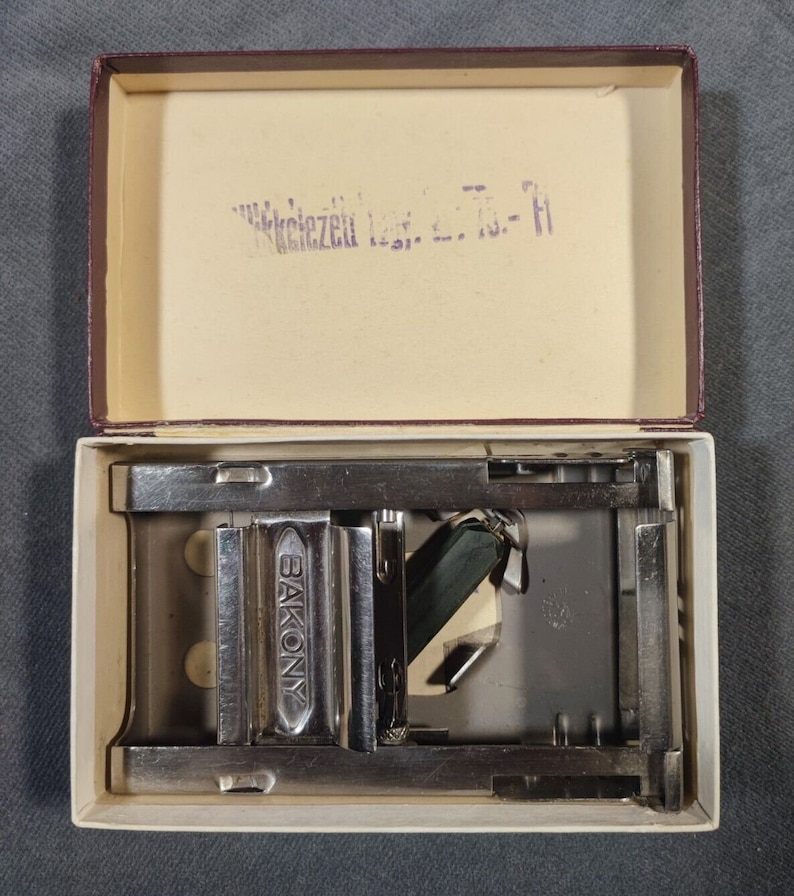 Vintage Bakony Razor Blade Sharpener - 1960s - Etsy