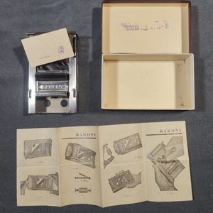 Vintage Bakony Razor Blade Sharpener - 1960s - Etsy