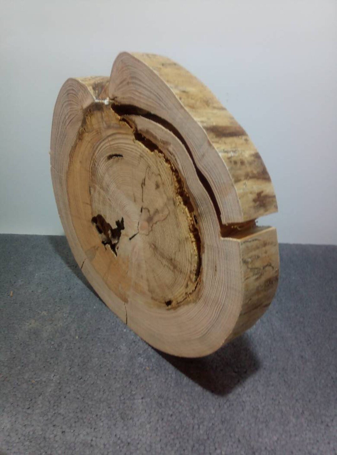 Large Tree Disc , Wooden Disc , Wood Decoration , Craft Wood ...