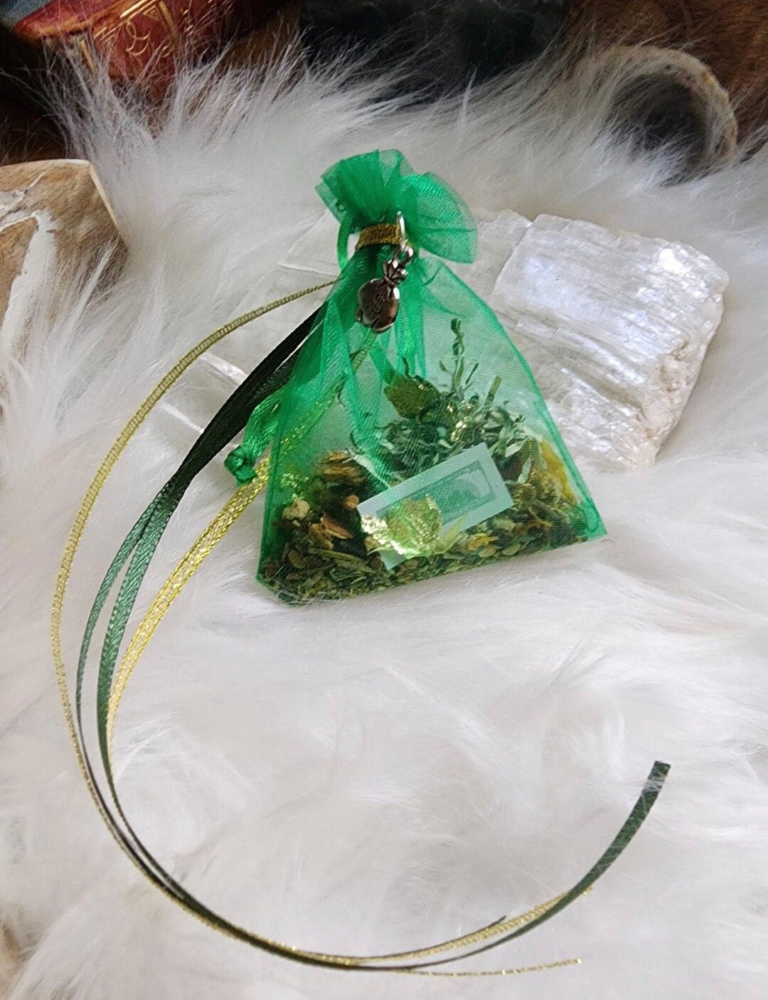 Money Mojo Gris Gris Bag. Attract Prosperity, Abundance, Cash ...