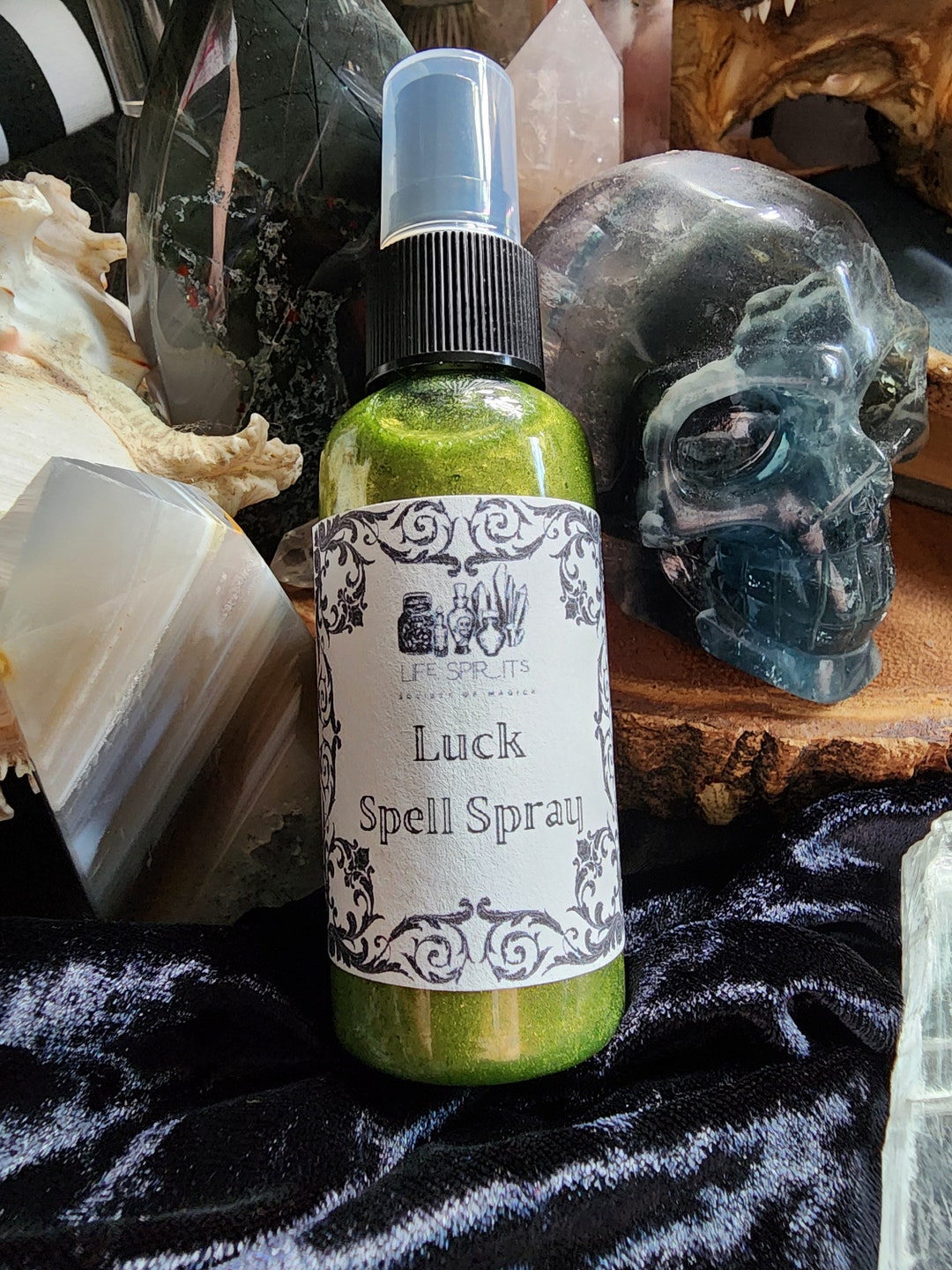 Luck Spell Spray for Prosperity, Success & Good Fortune | Spell-infused ...