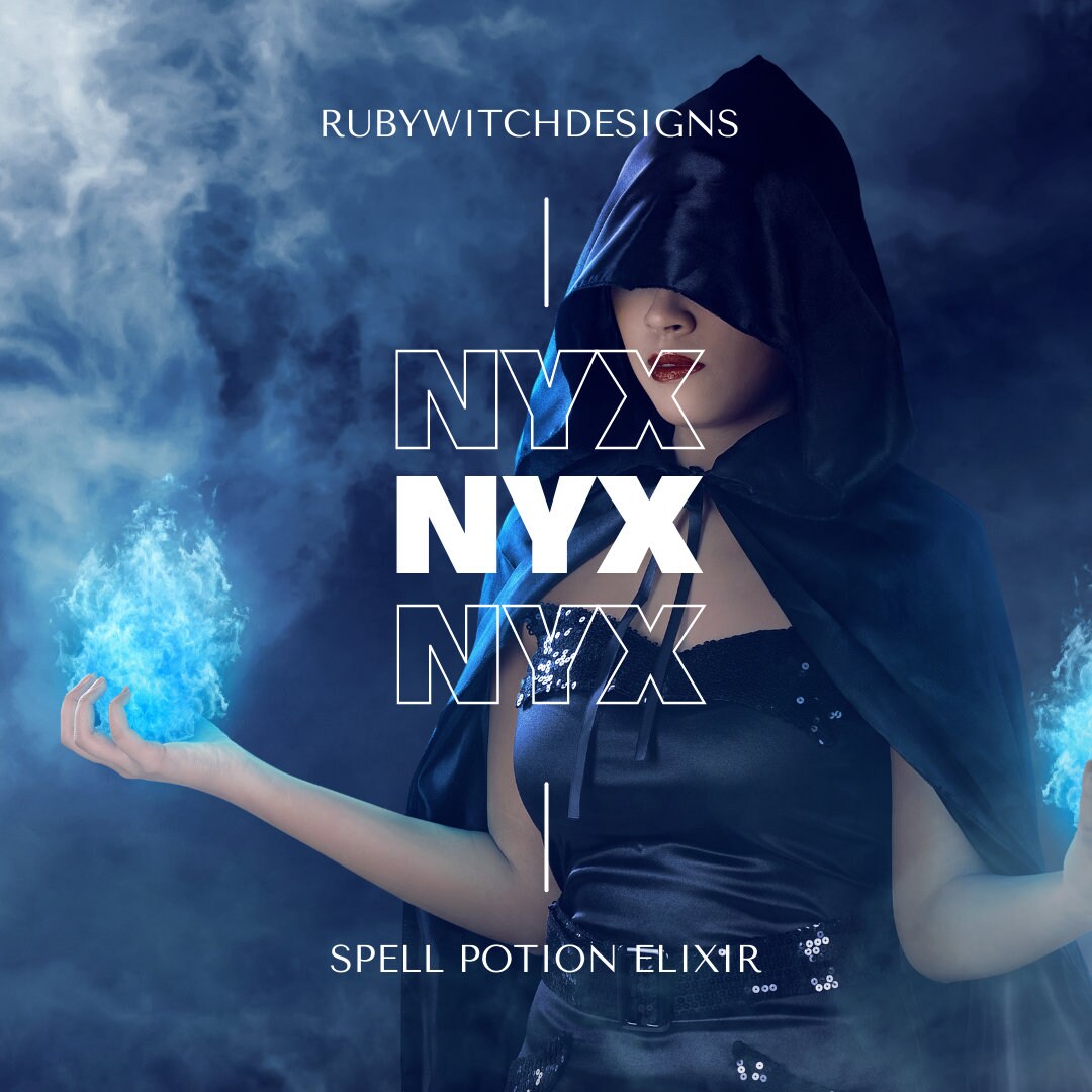 Nyx Potion Elixir Oil Goddess of the Night, Darkness, Sleep, & Sexual ...