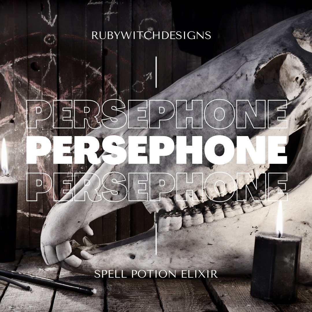 Persephone Potion Elixir Oil: Goddess of the Underworld - Etsy