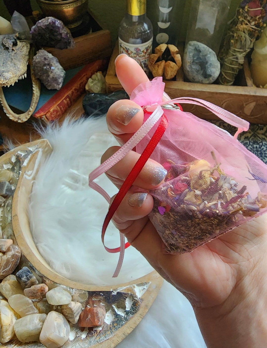 Love Attraction Mojo Gris Gris Bag. Made by Audra of ...