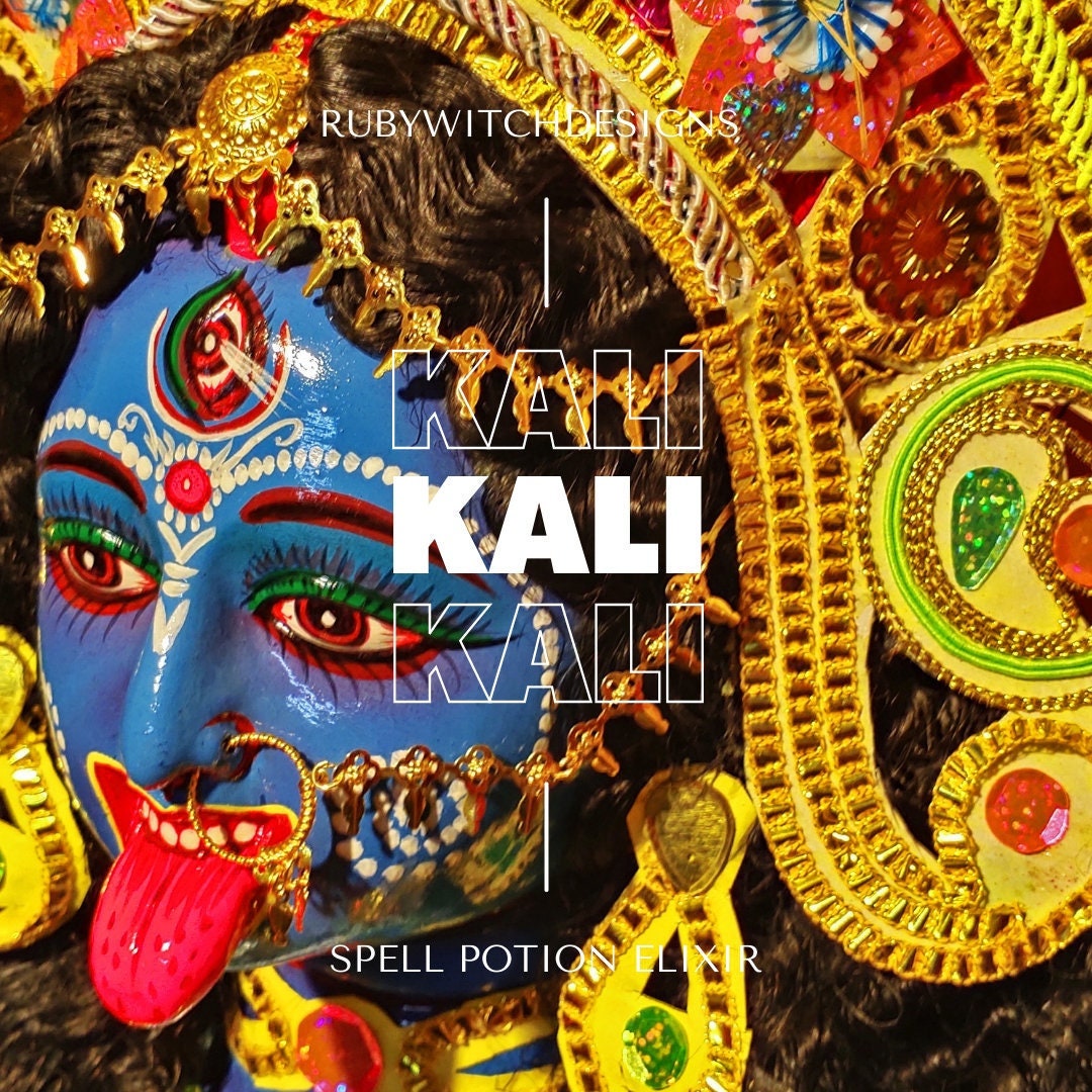 Kali Potion Elixir Oil: Goddess of War, Fertility & Karma - Etsy