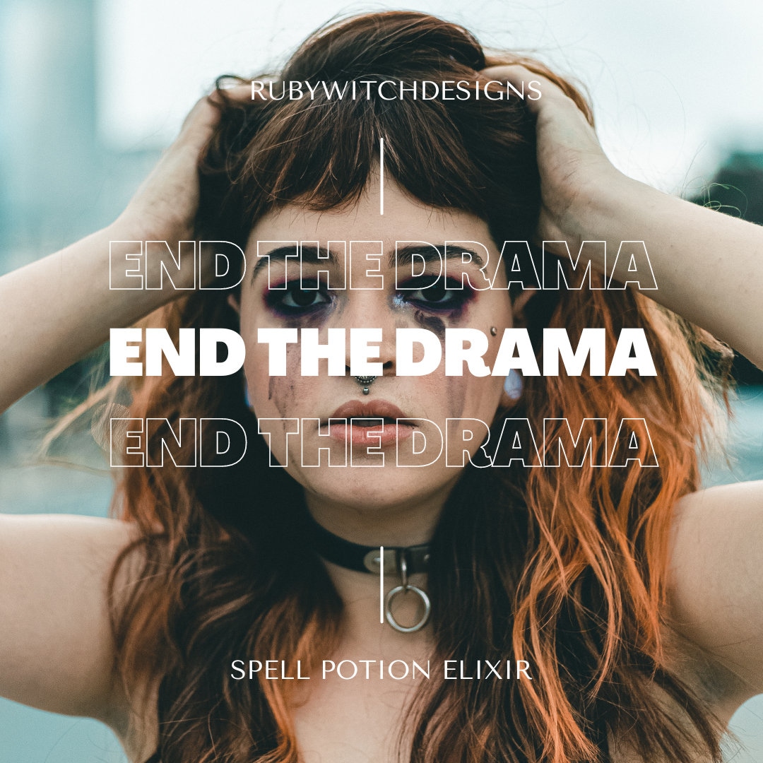 End the Drama Potion Elixir: Anti-narcissist, Workplace Peace - Etsy