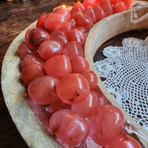 Tumbled Cherry Quartz Crystal. Associated With Hope, Healing, Balance ...