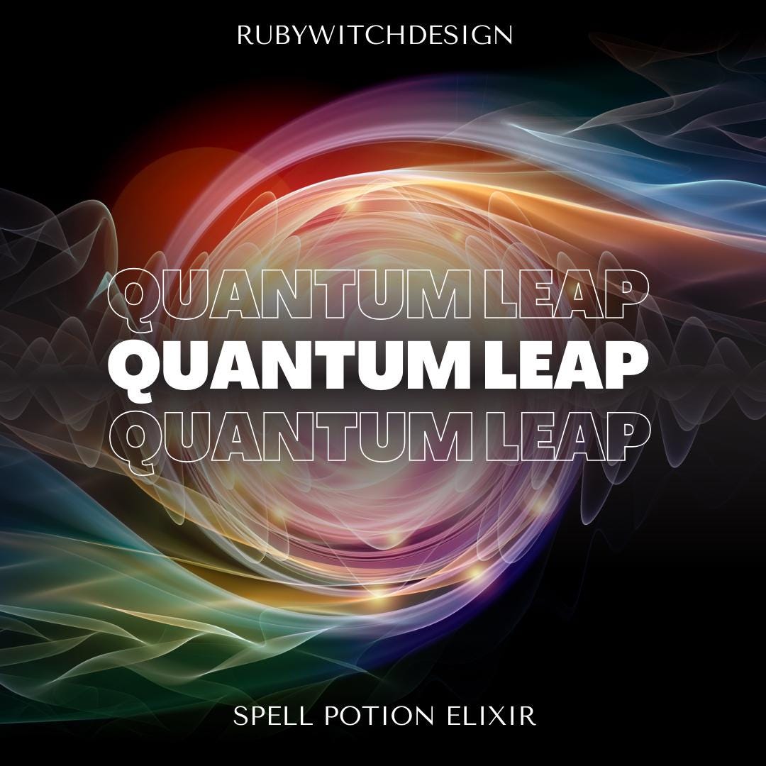 Quantum Leap Potion: Timeline Jumping Elixir - Manifest Your True Self ...
