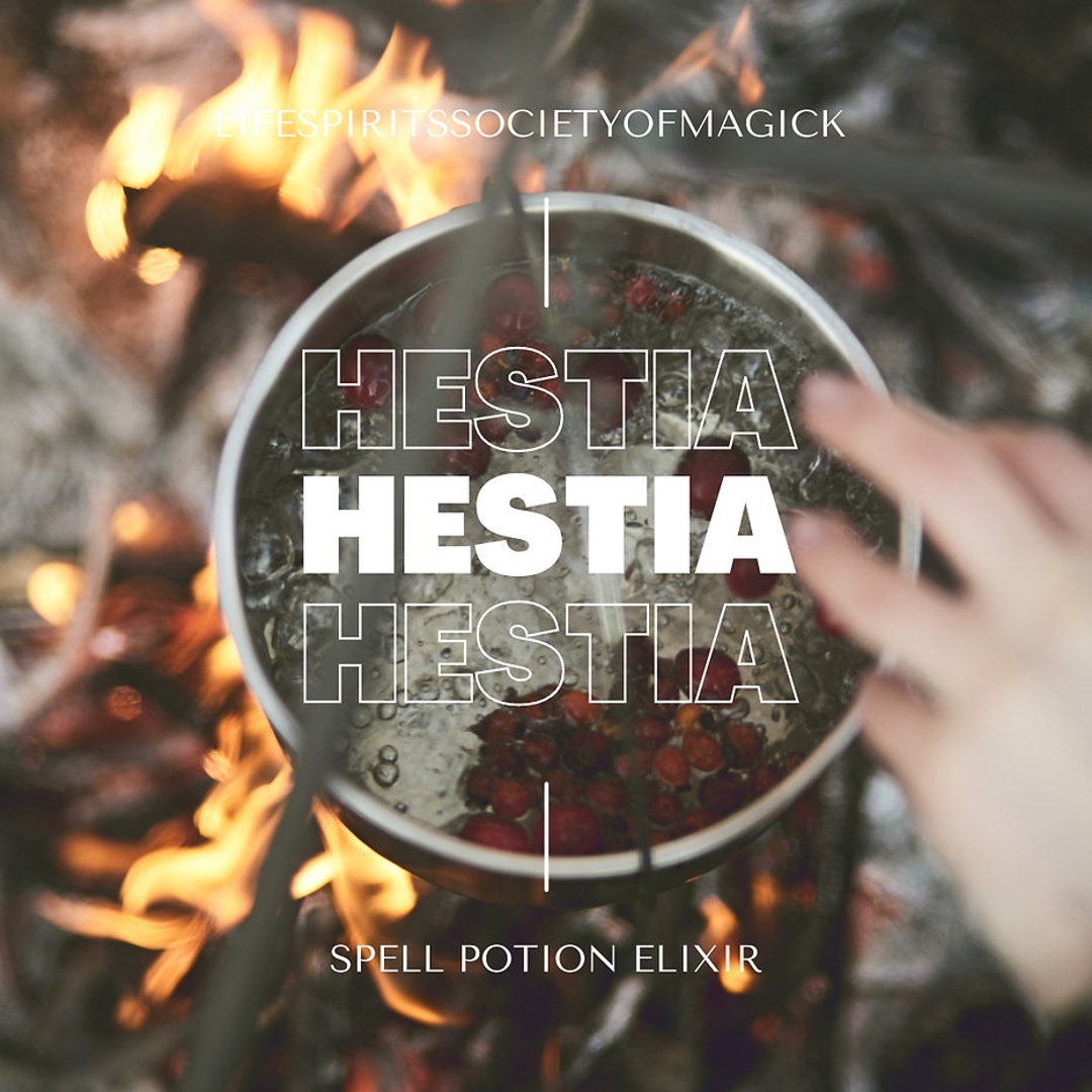 Hestia Potion Elixir Oil goddess of the Hearth, Domesticity, and the ...