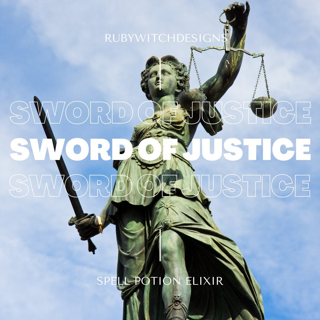 Sword of Justice Potion Elixir: Customized Magick Spell - Etsy