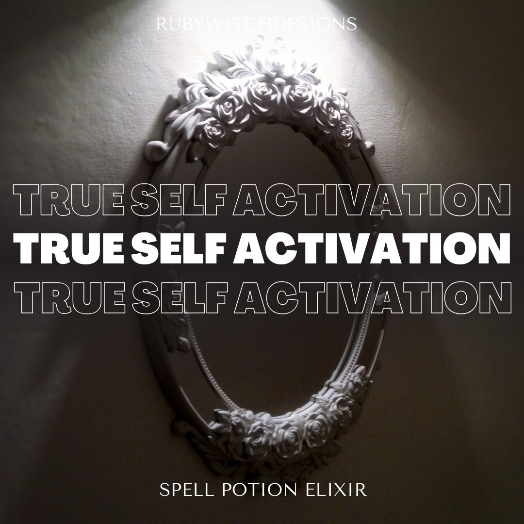 True Self Activation Potion Elixir: Soul Awakening Ritual Oil - Etsy