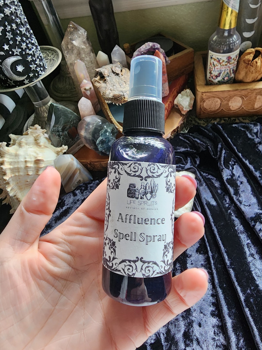 Luxurious Affluence Spell Spray: Manifest Wealth & Financial Success ...