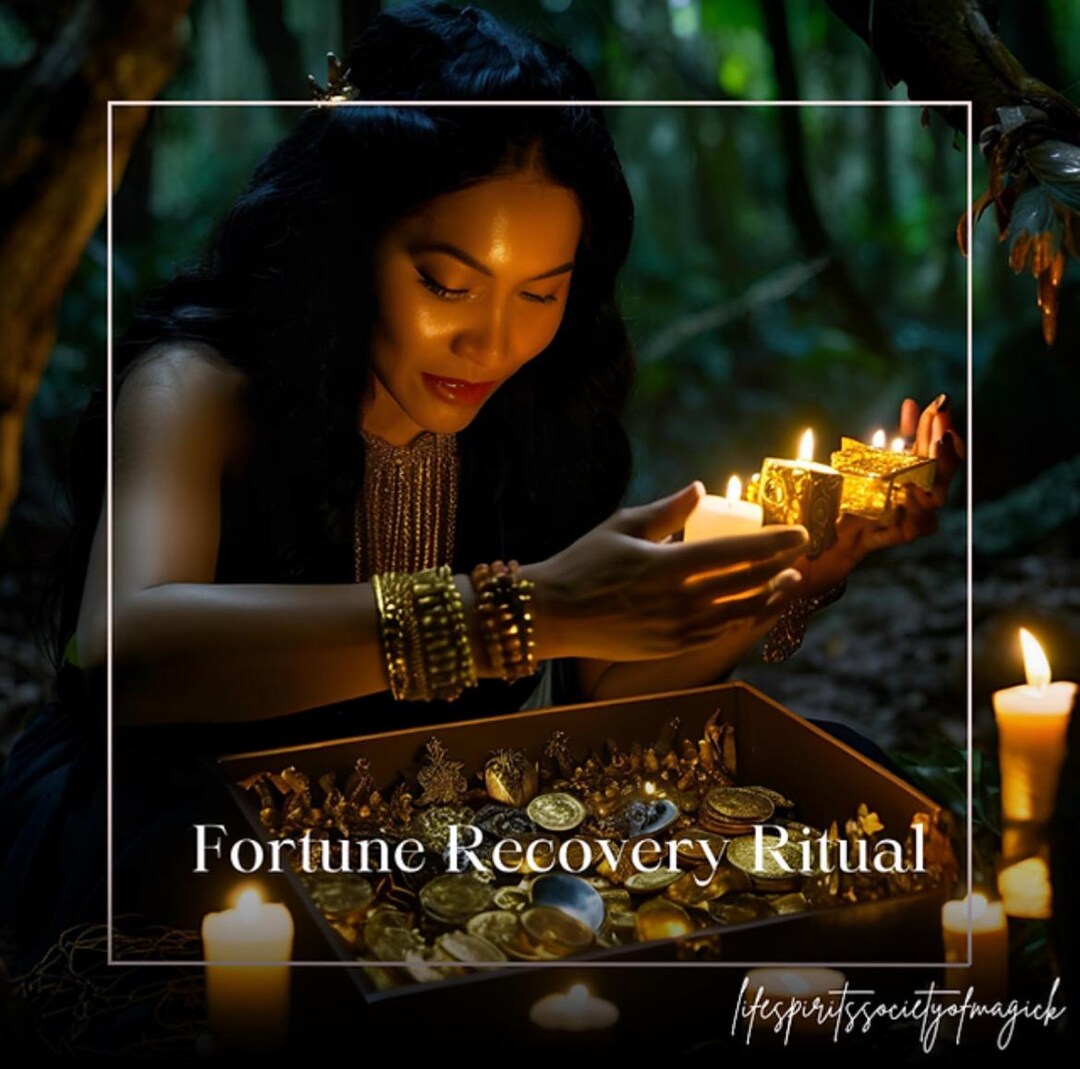Fortune Recovery Ritual Spell Custom Cast by Audra of ...