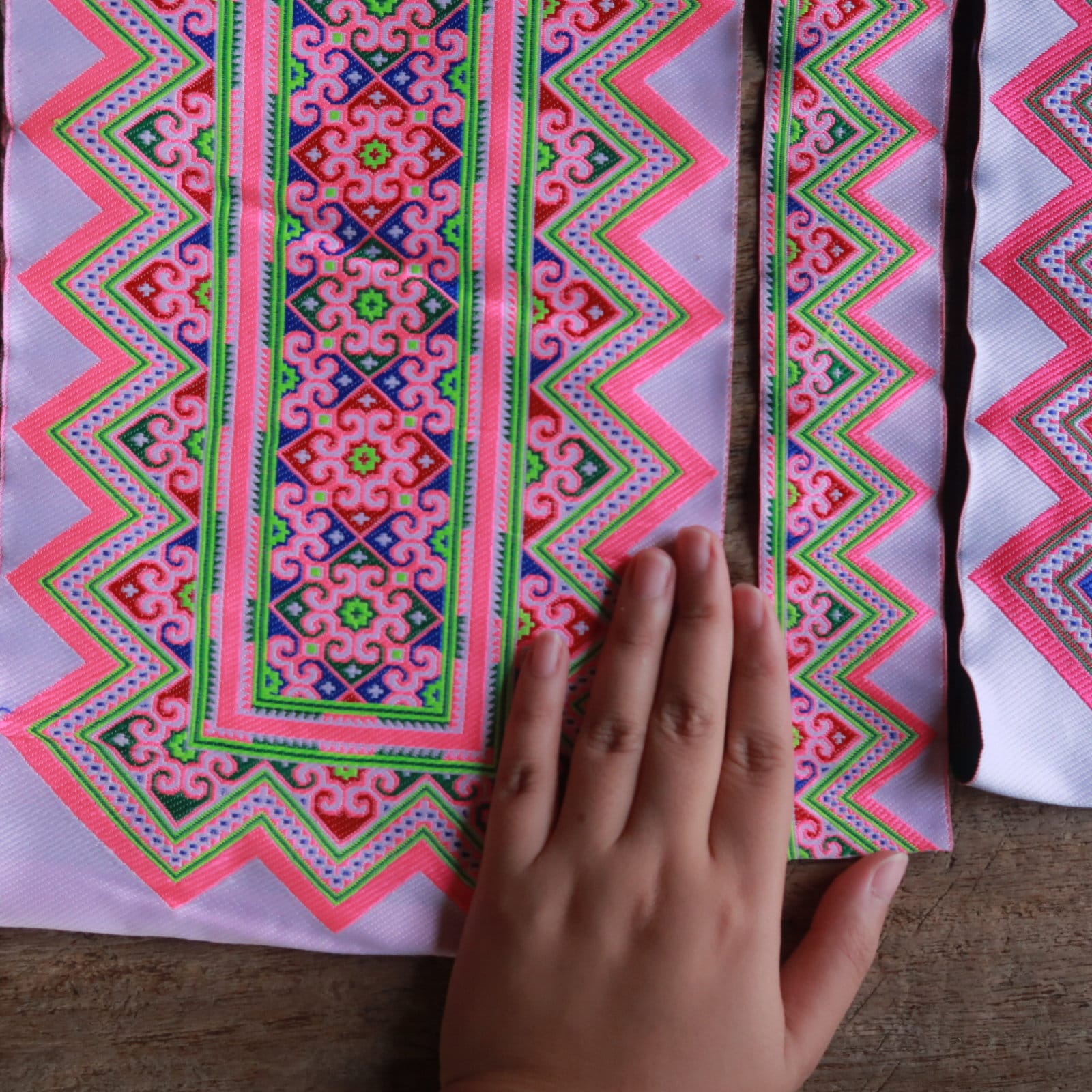 Embroidery Fabric for Hmong Costume,thai Hill Tribe Shirt,boho Trim ...