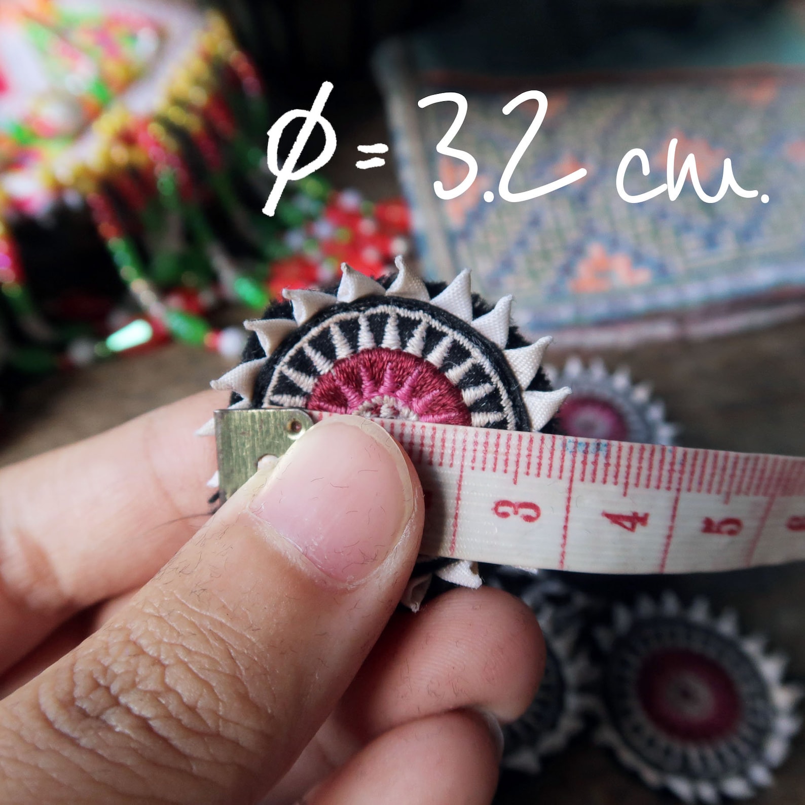 Hmong Embroidery Patches Thai Hill Tribe Patches Ethnic - Etsy