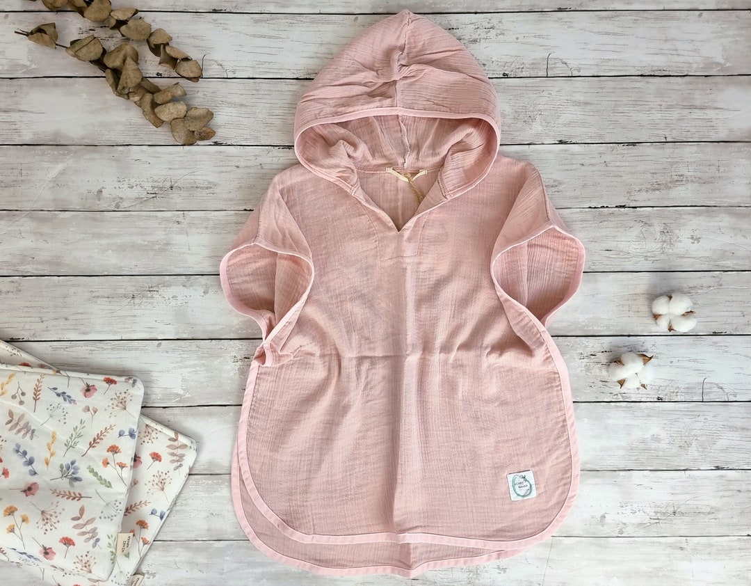 Beach Poncho Poncho Towel Girls Hooded Towelling Poncho for - Etsy