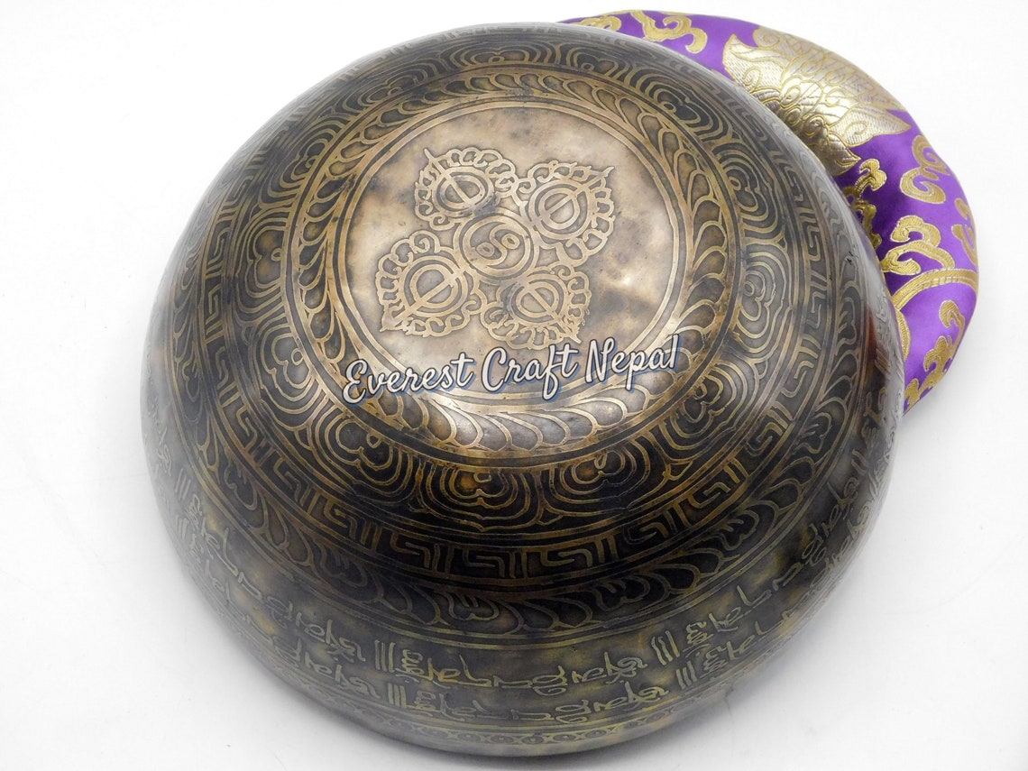 10 Inches Beautiful Sanka in Carved Singing Bowls - Etsy
