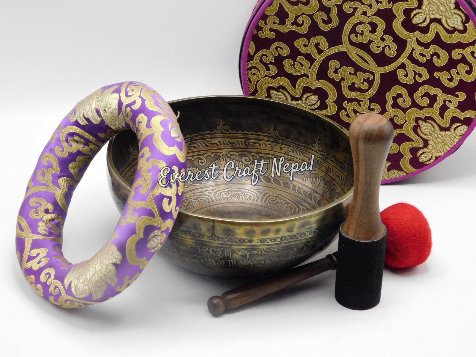 10 Inches Beautiful Sanka in Carved Singing Bowls - Etsy