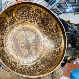 Extra Large Super Fine Handmade Singing Bowl-himalayan Singing Bowl ...