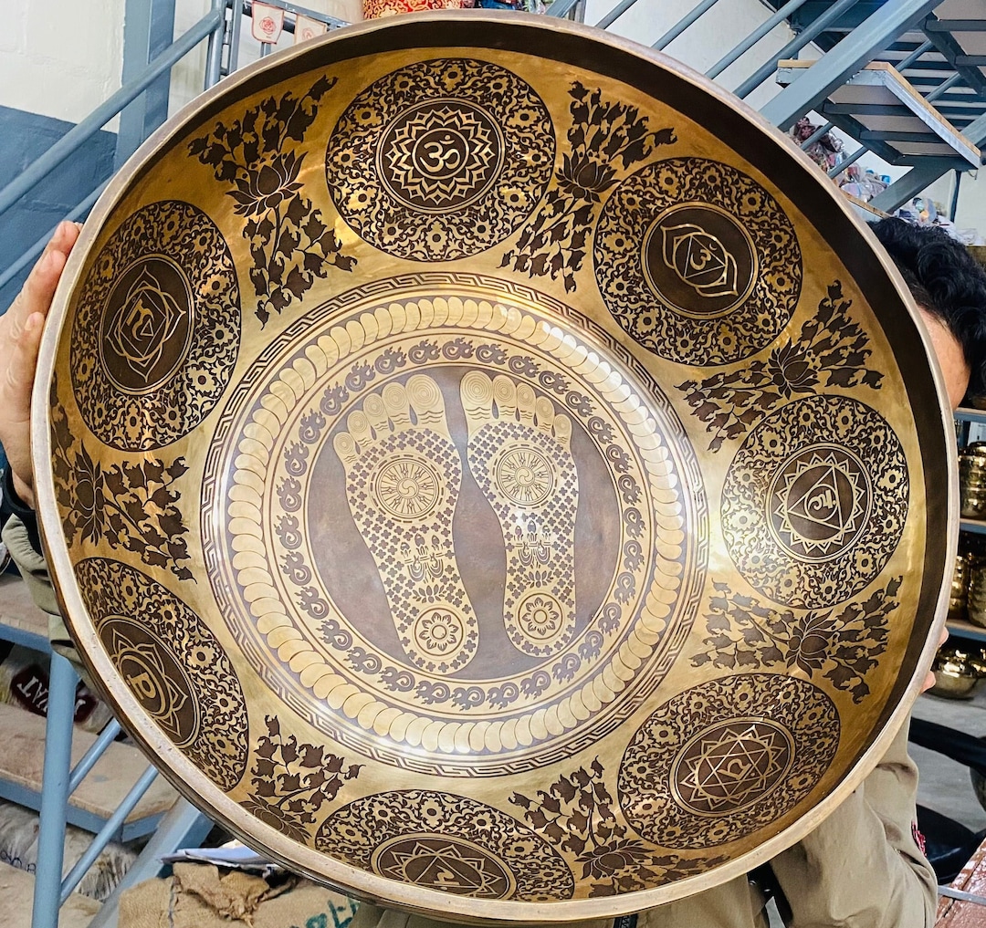 Extra Large Super Fine Handmade Singing Bowl-himalayan Singing Bowl ...