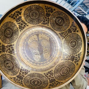 Extra Large Super Fine Handmade Singing Bowl-himalayan Singing Bowl ...