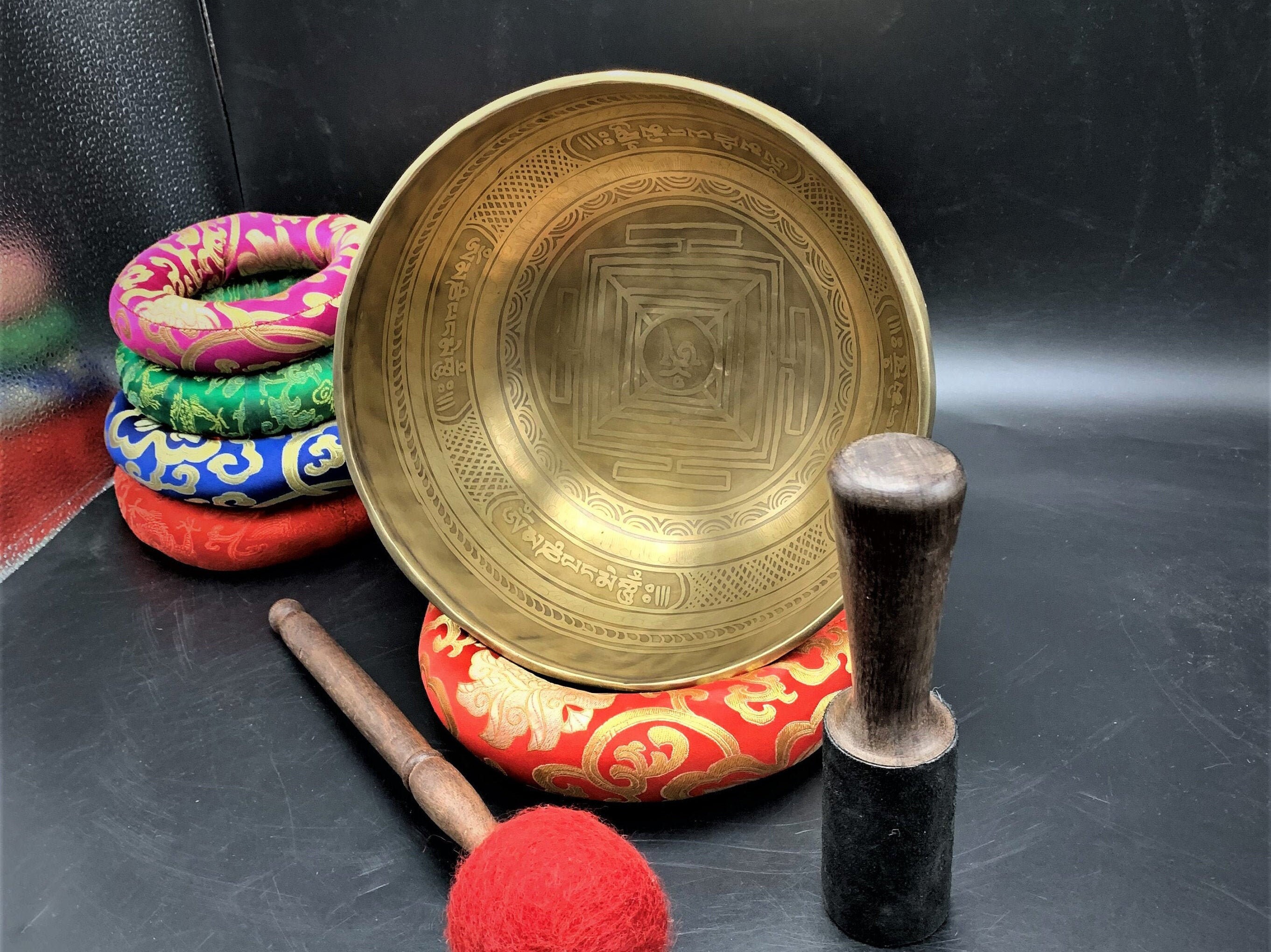 Gorgeous 12 inch Tibetan singing bowl Handmade singing bowl | Etsy