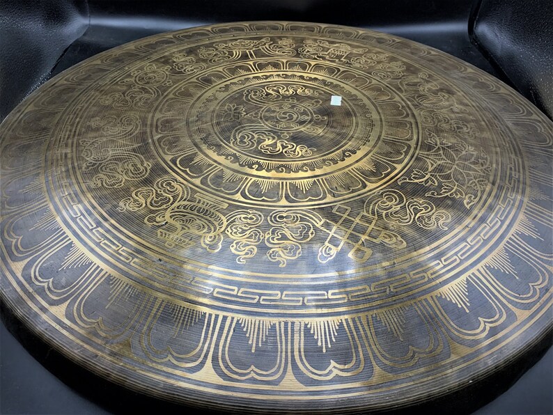 Tibetian Gong Bell 23 Inches Unique and Beautiful Handmade | Etsy