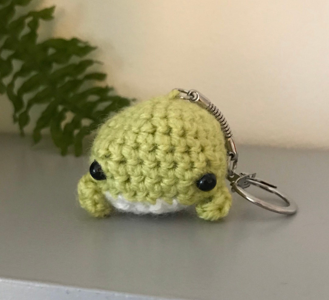 Crochet Whale Keychain - Etsy