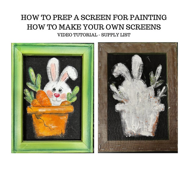 Screen Painting - Etsy