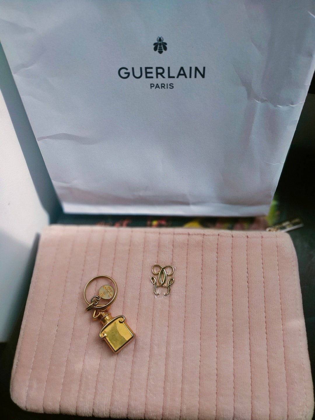 SEND WORLD OK Very Beautiful Vintage Guerlain Set, With Pencil Case and ...