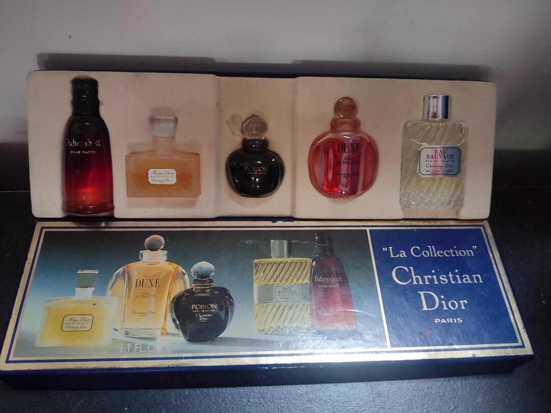 Dior Miniature Collection Box, "la Collection" Box, Vintage Mini ...