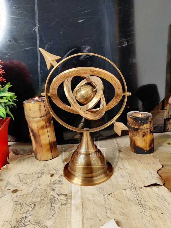 Brass Armillary Armillary Sphere Armillary Sundial Ring - Etsy