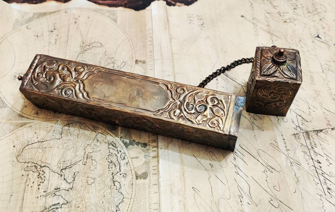 Parchment Scroll Old Parchment Parchment Holder Scroll Holder - Etsy